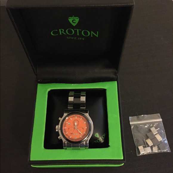 Croton | Accessories | Swiss Made Croton Millennium Chronograph Watch ...